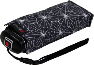 Knirps Taschenschirm Travel - Lotus Black