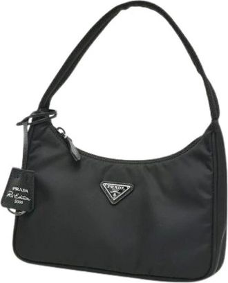 Prada Sac bandouli&egrave;re vintage Pre-owned - Femme - Pre-owned - Noir - Taille: ONE Size