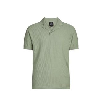 A|X Armani Exchange Polo textur&eacute; en coton