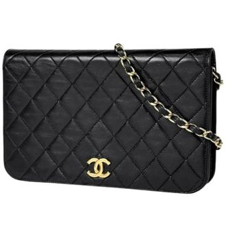Chanel Pre-owned Leder chanel-taschen - - Pre-owned - Damen - Schwarzk - ONE SIZE