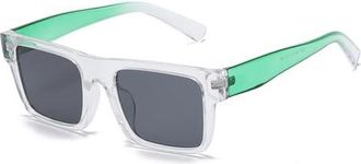 Generic Lunettes De Soleil Carr&eacute;es &Agrave; Grande Monture For Hommes Et Femmes, Id&eacute;ales For Les Activit&eacute;s De Plein Air, Les D&eacute;placements, Le Sport Et Les F&ecirc;tes.(Gre