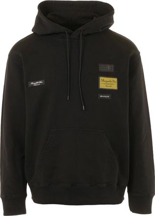 Maison Margiela Homme, Sweatshirts et sweats &agrave; capuche, Noir, Taille: L Numeric Patch Sweat &agrave; capuche