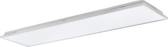 Eglo LED Deckenleuchte Urtebieta, Deckenlampe Panel aus Metall und einer Kunststoff Leuchtfl&auml;che in Wei&szlig;, K&uuml;chenlampe, B&uuml;rolampe neutralwei&szlig;, L 119,5 cm