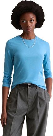 Marc O'Polo Denim Langarmshirt aus softem Bio-Baumwoll-Mix