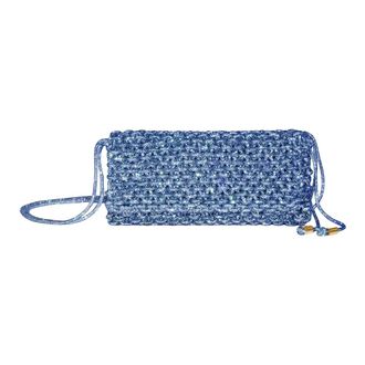 Hibourama Bags Sac bandouli&egrave;re Aurora - Femme - Sacs - Bleu - Taille: ONE Size
