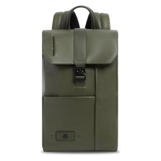 Piquadro Russel Sac &agrave; Dos pour Ordinateur Portable - Homme - Sacs - Vert - Taille: ONE Size