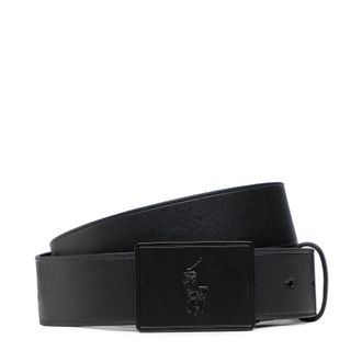 Polo Ralph Lauren Herreng&uuml;rtel Polo Ralph Lauren 36mm Pp Plaque Belt 405691693005 Schwarz