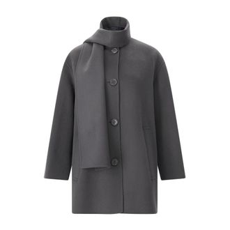 Max Mara Einreiher - - Coats - Damen - Grau - S
