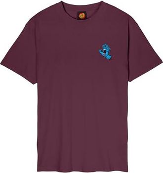 Santa Cruz Santa Cruz T-shirt Screaming Hand Chest, Cerise, XL