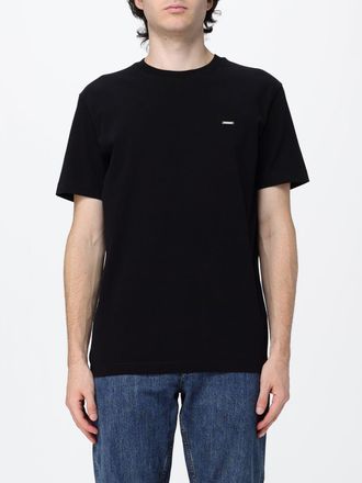 Dsquared2 T-shirt en coton &agrave; col rond et coupe slim avec logo appliqu&eacute;
