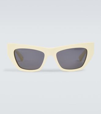 Bottega Veneta Lunettes de soleil Angle carr&eacute;es