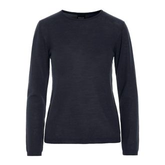 Bitte Kai Rand Blouse en maille M&eacute;rinos - Femme - Tops - Bleu - Taille: 40 FR