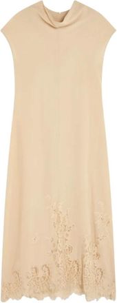 Semicouture Femme, Robes, Beige, Taille: 48 FR Robes Maxi