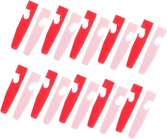 Lurrose 40st&uuml;cke N&auml;hf&uuml;&szlig;e f&uuml;r N&auml;hmaschinen Ersatz-n&auml;hfu&szlig;polster f&uuml;r Overlockmaschinen Selbstklebendes N&auml;hfu&szlig;-Unterteil aus Kunststoff N&auml;hfu&szlig;polster f&uuml;r N&auml;hmasc