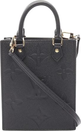 Louis Vuitton 2021-2025 Monogram Empreinte Petit Sac Plat satchel - Noir