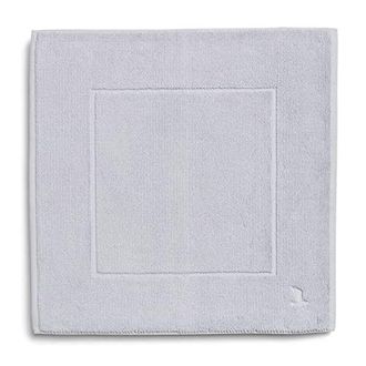 M&ouml;ve Superwuschel Badteppich 60 x 60 cm aus 100% Baumwolle, silver