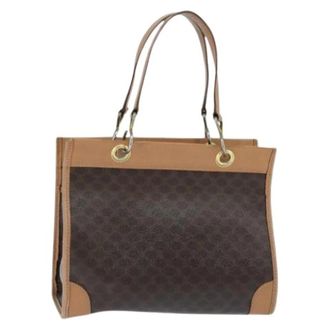 Celine Pre-owned Vintage Canvas Handtasche - - Pre-owned - Damen - Braun - ONE SIZE