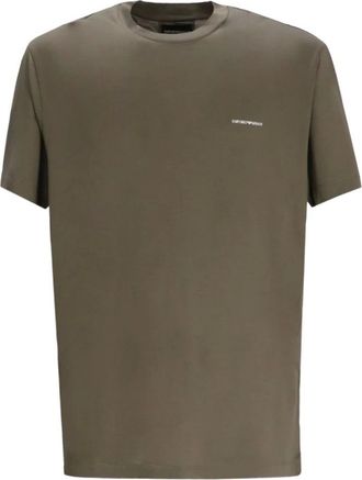 Emporio Armani Homme, Tops, Vert, Taille: S T-shirt Logo