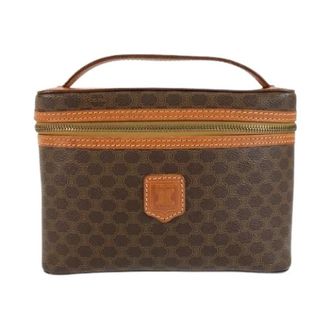 Celine Pre-owned Vintage Macadam Brown Handbag - - Pre-owned - Damen - Braun - ONE SIZE