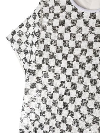 Michael Kors Square-Print Polyester Blouse - Multicolor