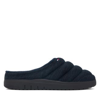 Tommy Hilfiger Hausschuhe Tommy Hilfiger Premium Comfort House Shoe FM0FM06014 Dunkelblau
