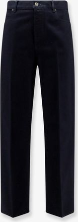Bottega Veneta Jeans with leather patch with embossed Intrecciato motif - BOTTEGA VENETA - gender_Man