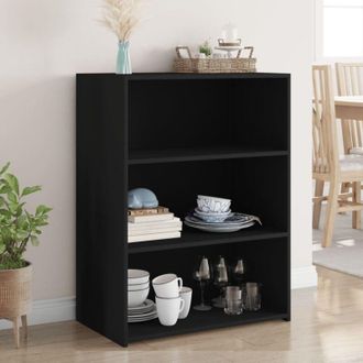 vidaXL Buffet noir 70x41x93 cm bois ding&eacute;nierie vidaXL534778