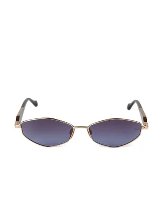 Ana Hickmann Womens Sunglasses Gold-Black Metal Eyewear - Gold/black