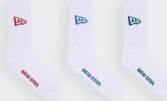 New Era 3 paires de chaussettes - Taille 35/38