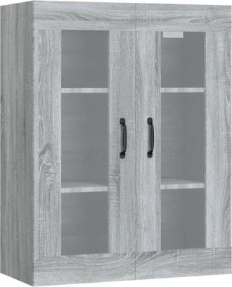 vidaXL Hängeschrank Grau Sonoma 69,5x34x90 cm vidaXL