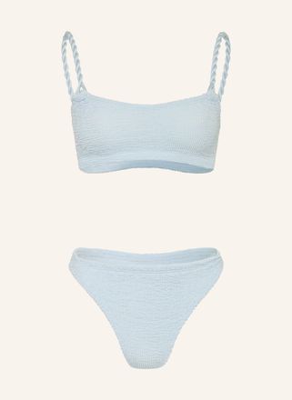 Hunza G Bustier-Bikini Phoebe blau