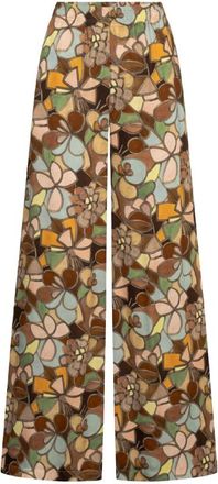 Raffaello Rossi Femme, Pantalons, Multicolore, Taille: 36 FR Wide Pantalons