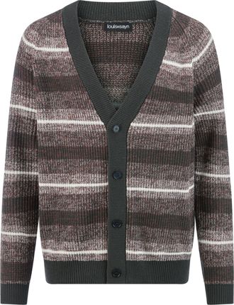 Louis Sayn Strickjacke V-Ausschnitt Louis Sayn braun