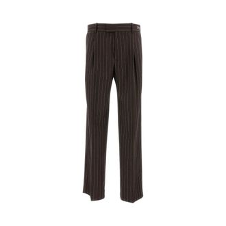 Dr&ocirc;le de Monsieur Le Pantalon Pinstripes - - Trousers - Herren - Braun - L