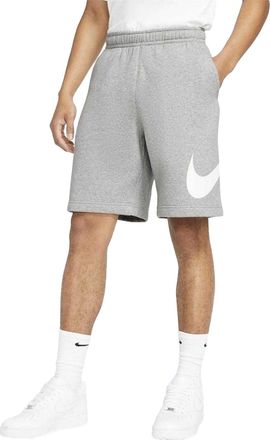 Nike Club Sweat-Shorts f&uuml;r Herren (Dunkelgrau/Wei&szlig;)