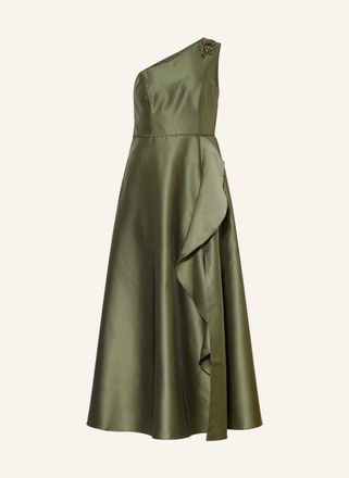 Adrianna Papell Abendkleid Mit Volants Und Schmucksteinen gruen