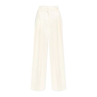 Jil Sander Plissee-Bundfaltenhose - - Trousers - Damen - Beige - XS