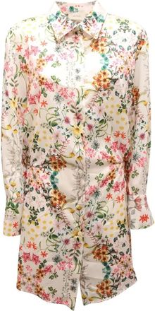 Vicolo Femme, Robes, Multicolore, Taille: 40 FR TY Ab0182 Shirt Dress
