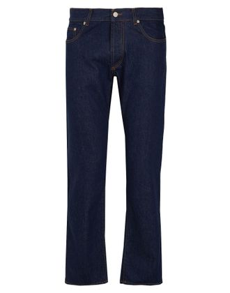 8 by YOOX ORGANIC COTTON SLIM FIT DENIM