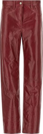 Khaite Femme, Pantalons, Rouge, Taille: 34 FR Callum Pant