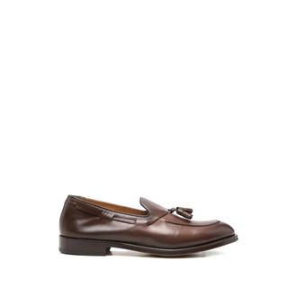Doucal's Homme, Chaussures, Brun, Taille: 42 1/2 EU Loafer &agrave; Pompons