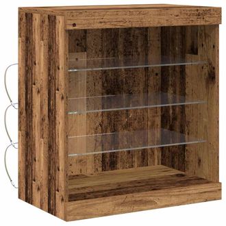 vidaXL Credenza Legno Vecchio 60.5 X 37 X 67 Cm Legno Multistrato - Vidaxl