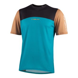 Nalini Herren MTB T-Shirt, Schwarz/Torquoise, Large