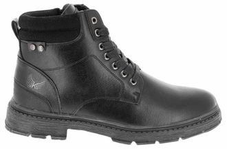 Kaporal Kaporal Herren Fleyel Freizeitschuhe, Stiefeletten/Stiefel, Schwarz, 44 EU