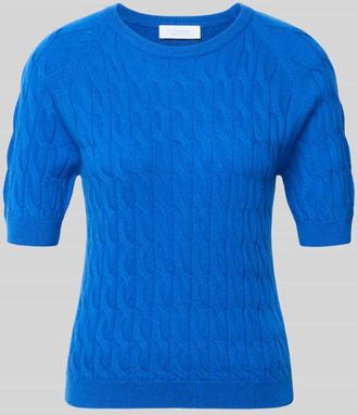 Rich & Royal Slim Fit Pullover aus Woll-Mix mit Kaschmir-Anteil