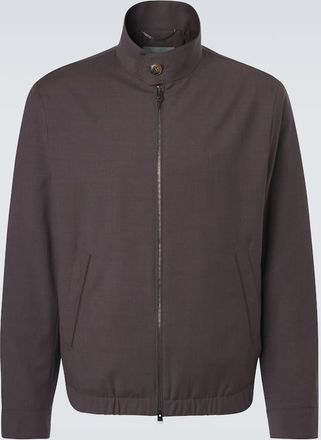 Canali Veste blouson Impeccabile en laine