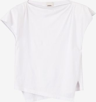 Isabel Marant T-shirt Sebani - Femme - Blanc - Taille S - Isabel Marant