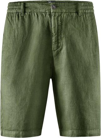 Bomboogie Homme, Shorts, Vert, Taille: L Bermuda Jogger en Lin