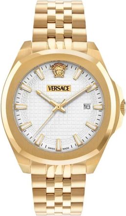 Versace Homme, Accessoires, Jaune, Taille: ONE Size Montre