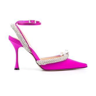 Mach & Mach Fuchsia High Heel Sandalen - - Shoes - Damen - Rosa - 38 1/2 EU